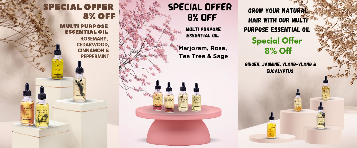 Pro Grow Biotin Hair Shampoo & conditioner - Tonye Welford African Hair Spa